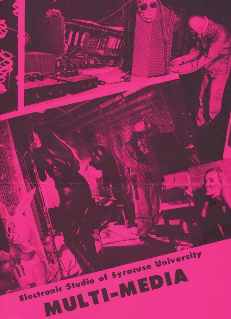 The New Improved Engine Room: Moog Synthesizer, Oscilloscope