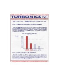 toester™ undercounter - Turbonics