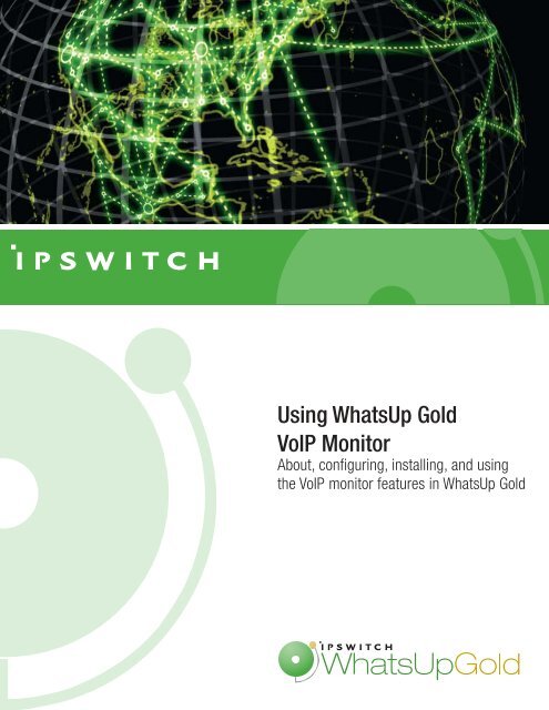 Using WhatsUp Gold VoIP Monitor - Network Management Software