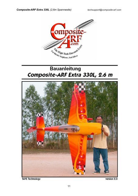 Composite-ARF Extra 330L (2,6m Spannweite) 11 - w-lewandowski.de