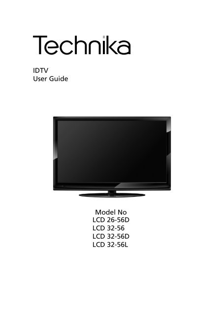 Technika2656_series_all_models_EN PDF (2.04 MB) - Tesco Tech ...