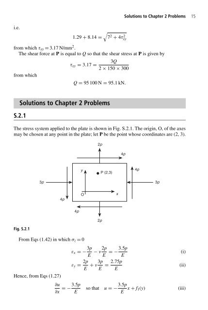 Solutions to Chapter 2 Problems - Aerostudents