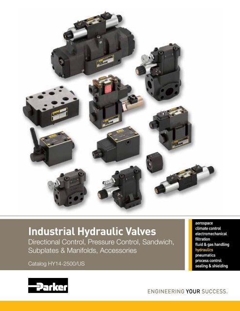 Parker Valve Industrial Manifold and Flange Mounted Flow