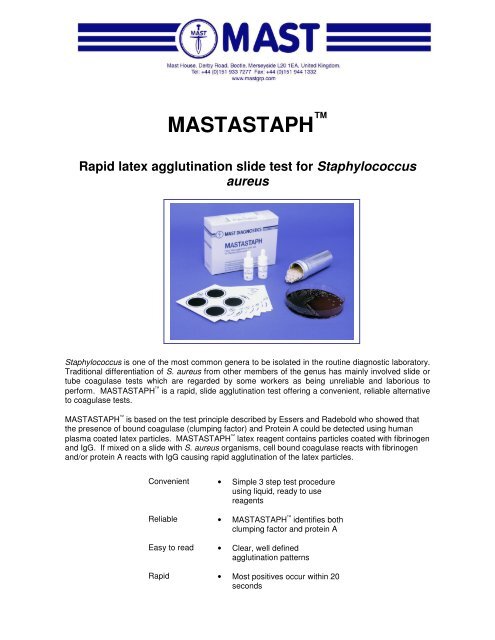 Latex Agglutination Test Principle