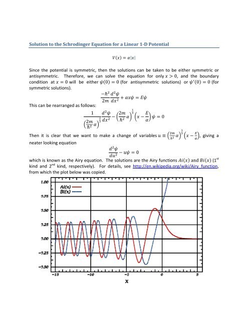 Schr-dinger equation - nationalmzaer
