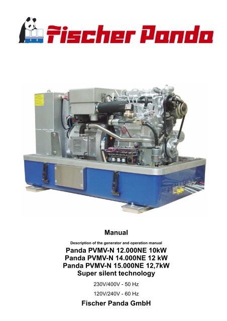 Manual - Fischer Panda