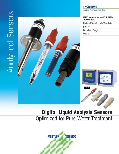 Data Sheet Thornton ISM Sensors - Mettler Toledo