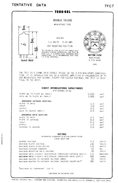 7FC7.pdf - Frank's electron Tube Data sheets