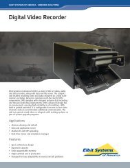 Tactical Antennas Data Sheet - Elbit Systems of America