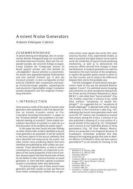 Ancient Noise Generators