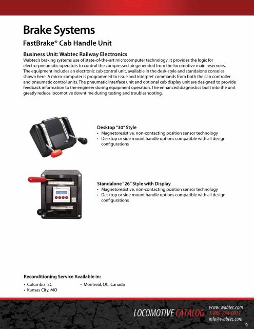 8 Brake Systems FastBrake