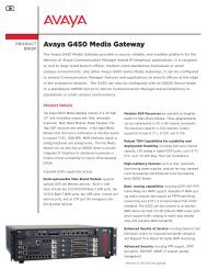 The Avaya G250 Media Gateway
