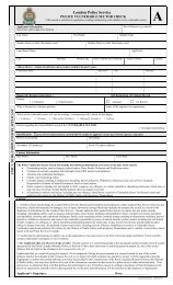 Vulnerable Sector Check - Hamilton Police Services