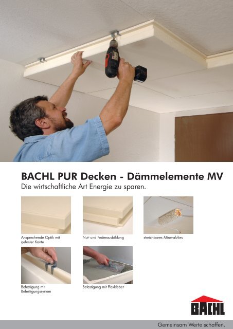BACHL PUR Decken - Karl Bachl GmbH & Co KG