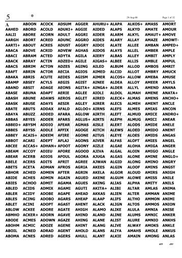 Scrabble Scrabble
