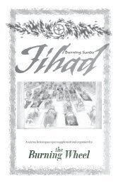 Fighting Steel - The Burning Wheel