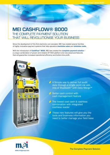 MEI CASHFLOW 9510 ENGLISH