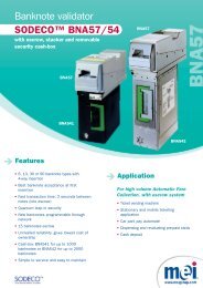 Banknote Recycler MEI-BNR4-XX