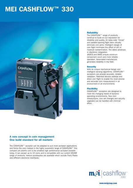 MEI CASHFLOW 330