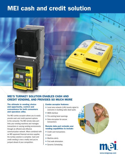 MEI cash and credit solution