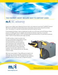 MEI CASHFLOW® Bunch Note Feeder