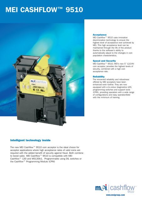 MEI CASHFLOW 9510 ENGLISH