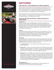 BRIGGS & STRATTON SERVICE TOOLS CATALOG