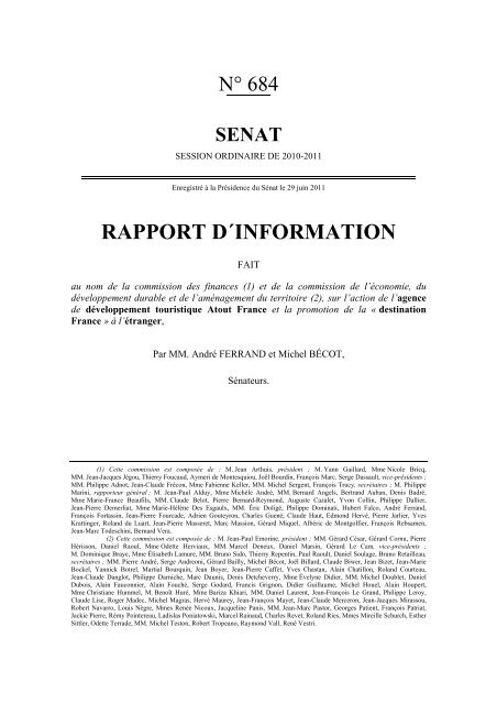 Le rapport au format pdf - Sénat
