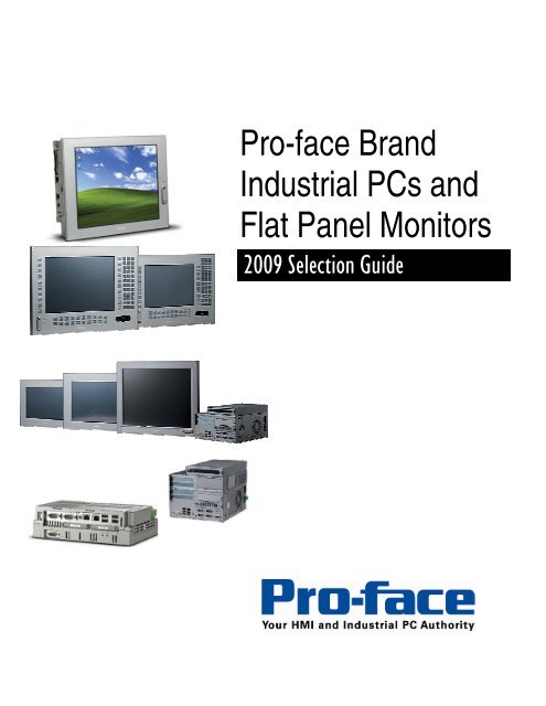 Pro-face 2009 IPC Selection Guide