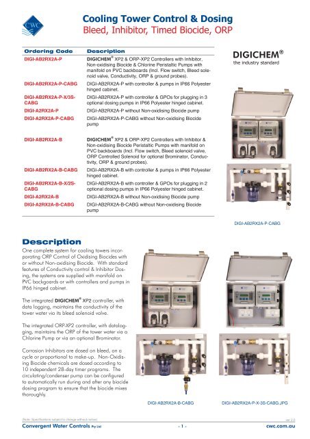 Cooling - Convergent Water Controls