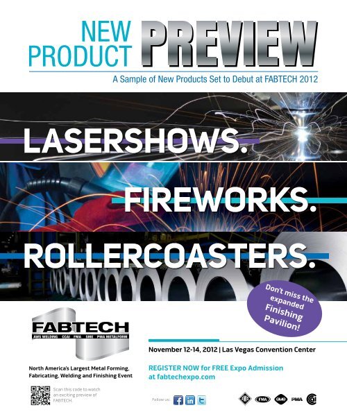 2012 New Product Preview - Fabtech