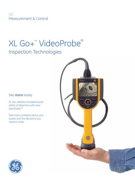 XL Go+™ VideoProbe® - GE Measurement & Control