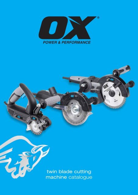 twin blade cutting machine catalogue - adx building systems