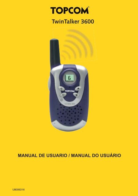 Topcom TwinTalker 3600 - Mundoradio