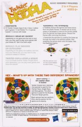 Twister Dance instr and Quick Guide 98830 Instructions - Hasbro