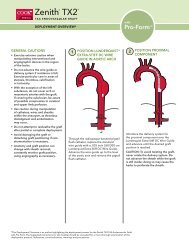 Cook Zenith Flex AAA Endovascular Graft - OSU MRI Implants