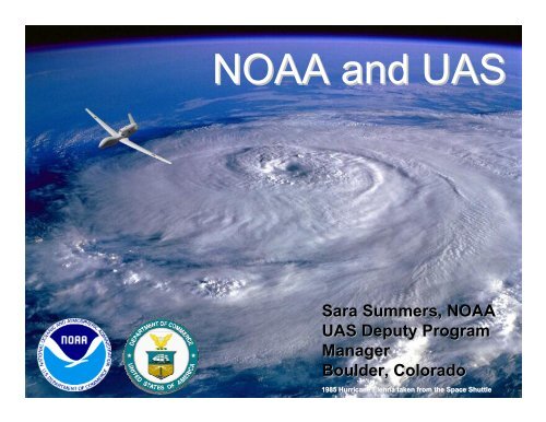 NOAA and UAS - NOAA Earth System Research Laboratory