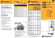 go card guide to balance transfers and refunds (PDF ... - TransLink