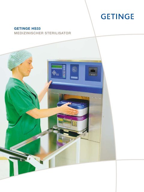 GETINGE HS33 MEDIZINISCHER STERILISATOR - TRIBIS GmbH