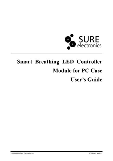 Smart Breathing LED Controller Module for PC Case ... - Parts Express