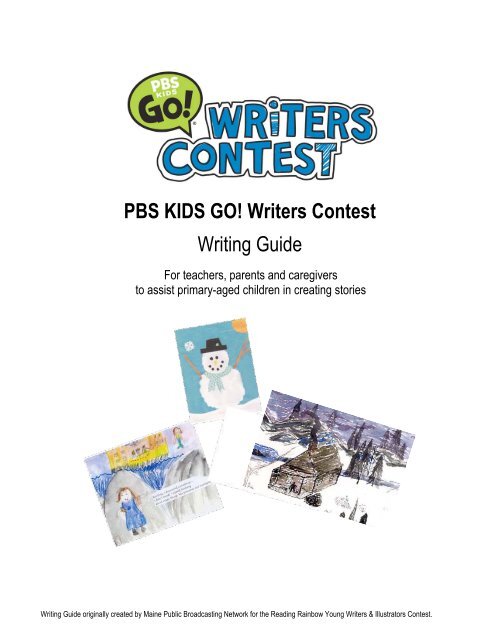 PBS KIDS GO! Writers Contest Writing Guide