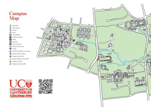 Printable A4 campus map double-sided (PDF, 2MB