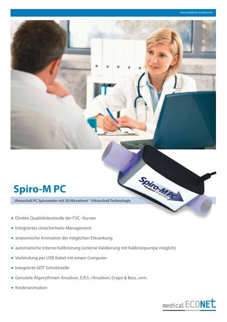 Spiro-M PC - medical ECONET