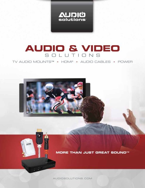 AUDIO & VIDEO - Audio Solutions