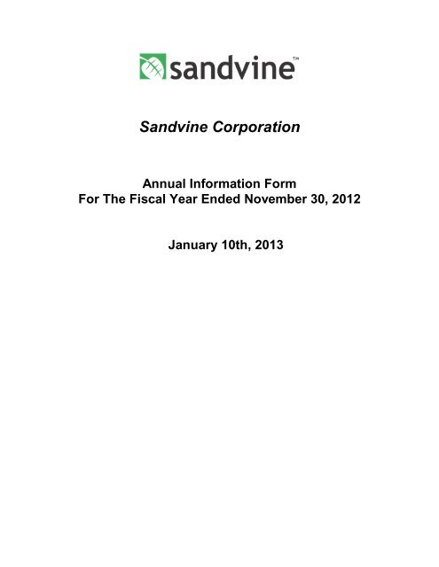 ATS Automation Tooling Systems Inc - Sandvine