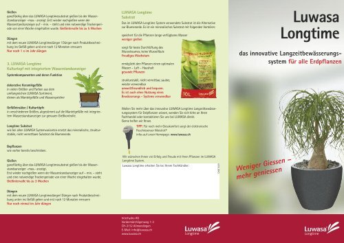 LUWASA Longtime - Interhydro AG