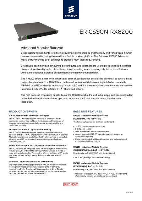 Ericsson RX8200