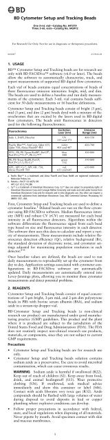 23-9141-01 CST beads TDS.fm - BD Biosciences