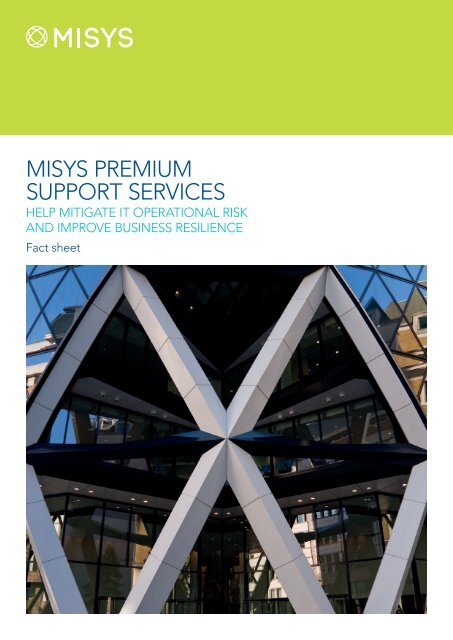 PSS Factsheet - Misys