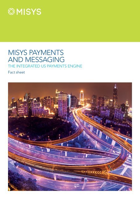 ST-Payments Factsheet - Misys